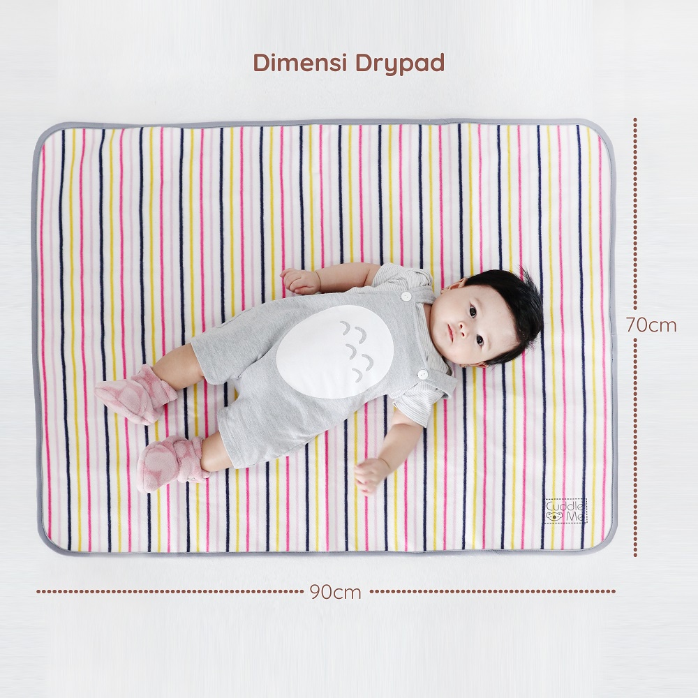 Jual Drypad cuddle me Perlak bayi adem tanpa suara gemerisik Travel pad ...