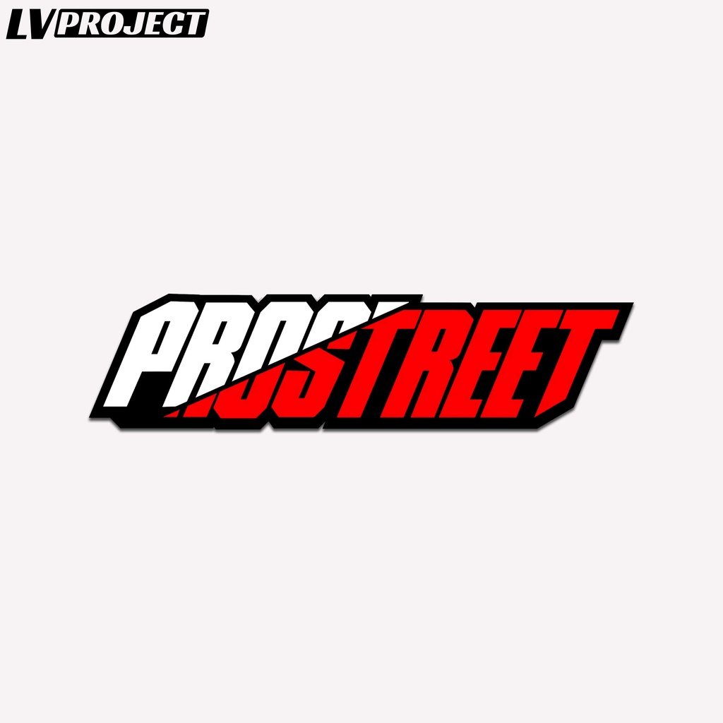 Jual Sticker Prostreet Vinyl Waterproof 10cm Stiker Bodi Motor Laminasi ...
