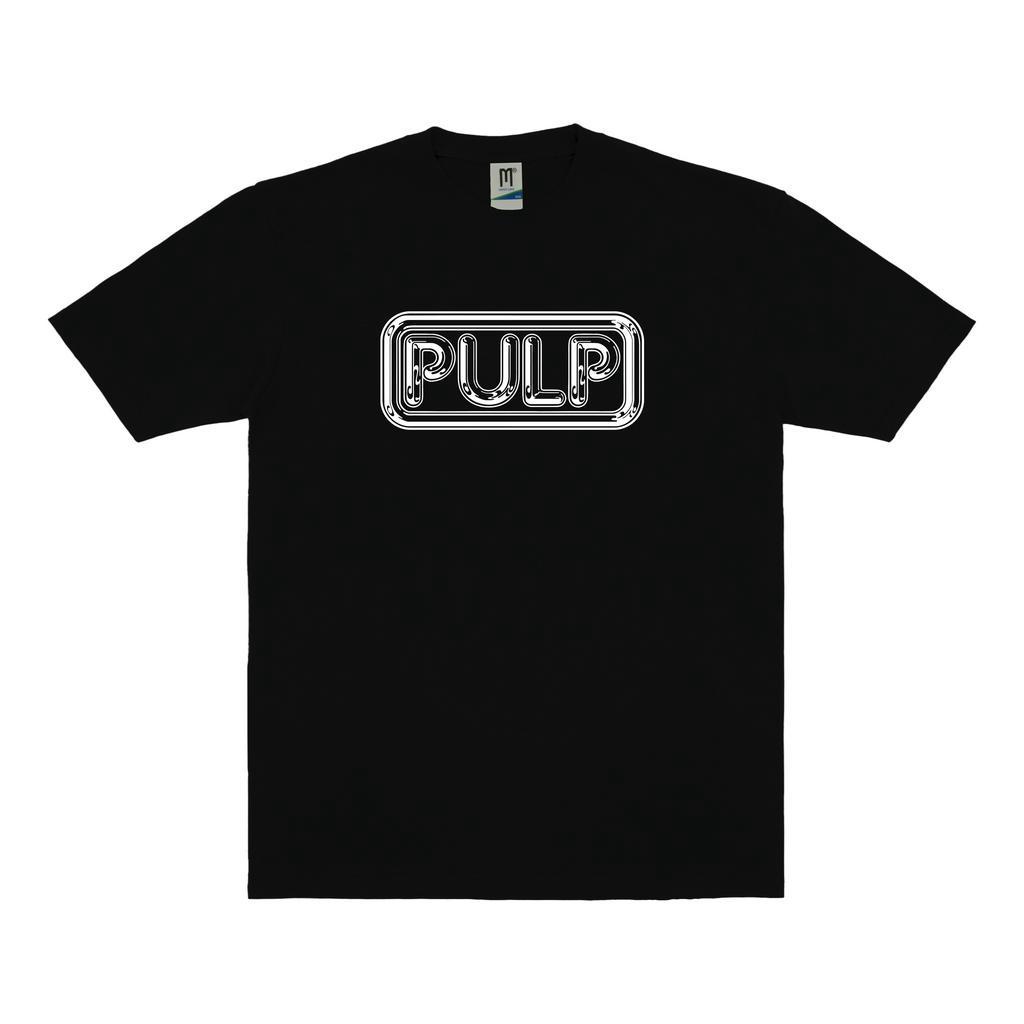 Jual KAOS BAND PULP LOGO VINTAGE | T-SHIRT BAND PULP | PULP HITAM ...