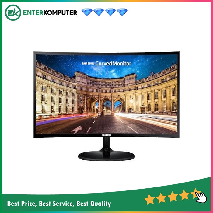 Jual SAMSUNG 24" C24F390 CURVED Wide Screen | Shopee Indonesia