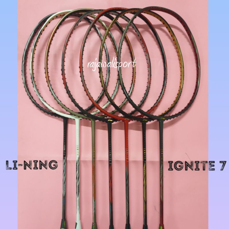 Jual Raket Badminton Lining Ignite 7 Original | Shopee Indonesia