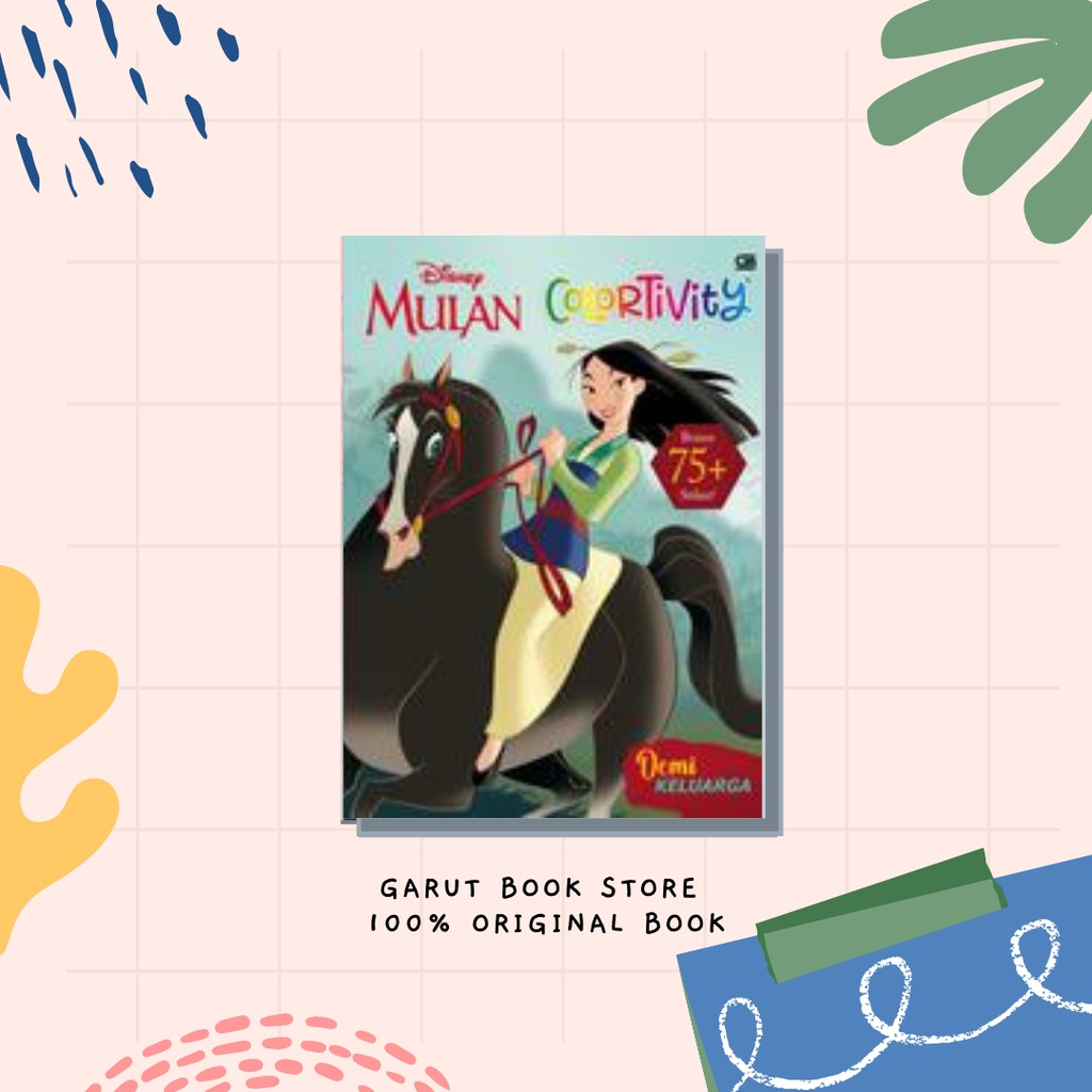 Jual BUKU ANAK MULAN COLORTIVITY: DEMI KELUARGA | Shopee Indonesia