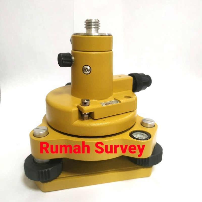 Jual Tribrach + Adapter untuk GPS Geodetic GNSS RTK Grey & Yellow ...