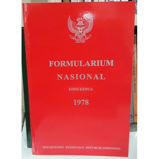 Jual Buku Formularium Nasional Edisi Kedua 1978 | Shopee Indonesia