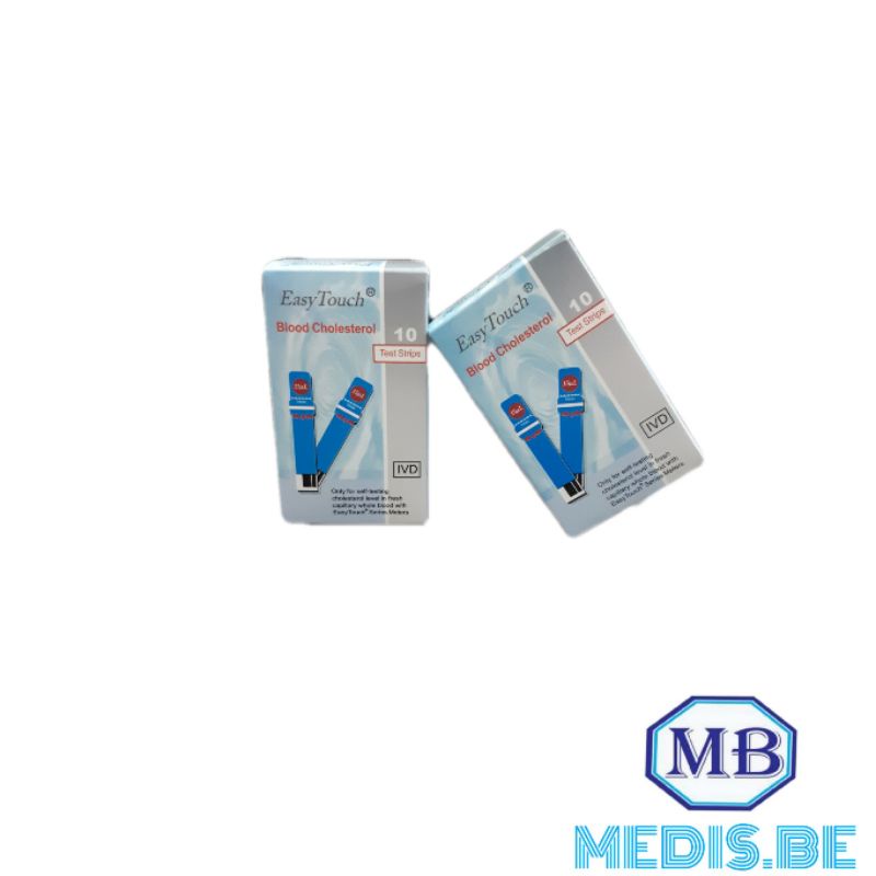 Jual EASYTOUCH STRIP CHOLESTEROL STIK KOLESTROL REFILL EASYTOUCH ...