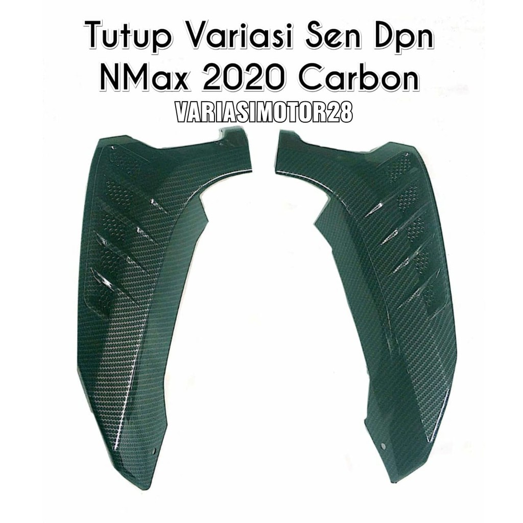 Jual TUTUP VARIASI SEN DEPAN YAMAHA NMAX TERBARU NEW 2020 CARBON ...