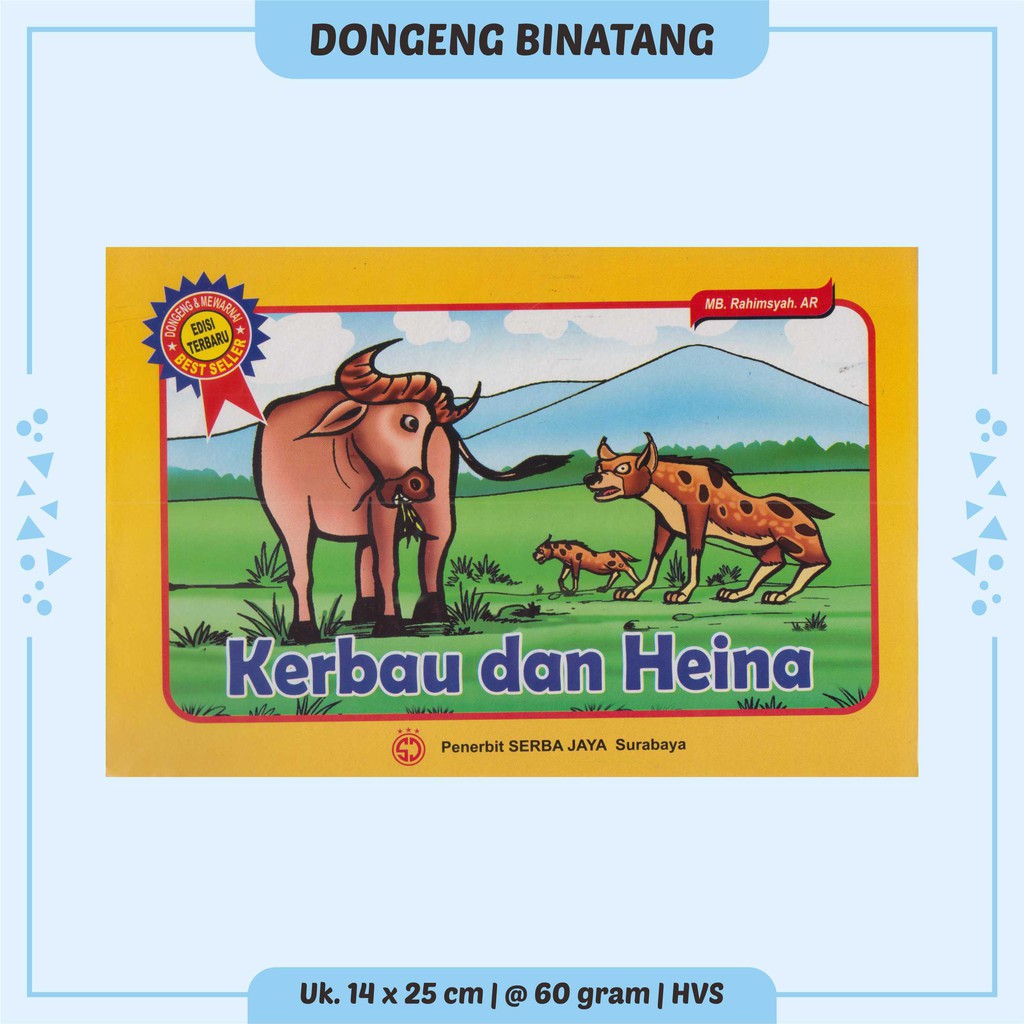 Jual Buku Cerita Anak Bergambar : Kancil Dan Kerbau / Serigala Dan ...