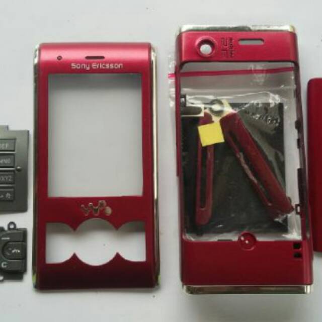 Jual Casing sony ericsson w595i merah+keypad non tulang | Shopee Indonesia
