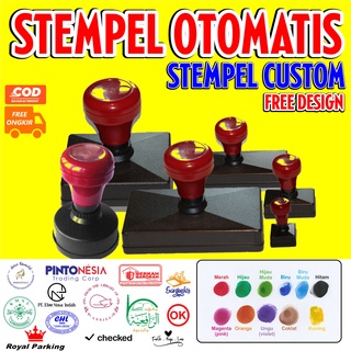 Jual Stempel Custom Free Design Berbagai ukuran | stempel Toko | Cap ...