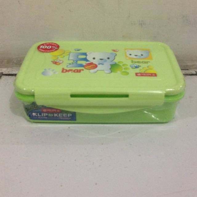 Jual Lion Star KK 25 Lunch Box Klip to Keep 1301 Kotak Makan Lion Star ...