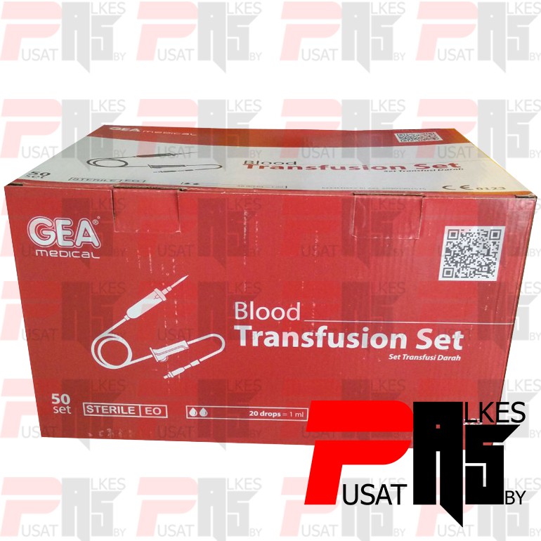 Jual GEA Blood Transfusion Set / Set Transfusi darah merk GEA | Shopee ...