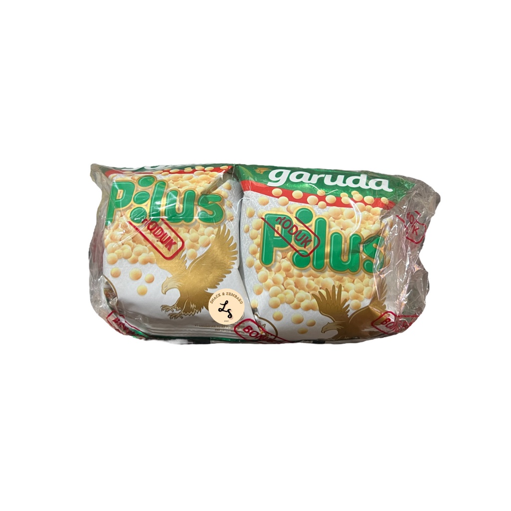 Jual Kacang Garuda Pilus Rasa Mi Goreng/ Rendang Sapi 1 Pack Isi 20 pcs ...