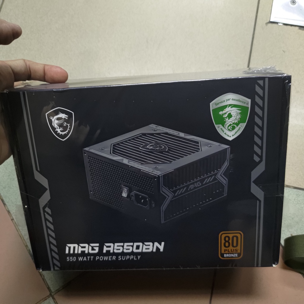 Jual PSU MSI MAG A550BN 550 Watt 550 550W Bronze 80+ Plus | Shopee ...