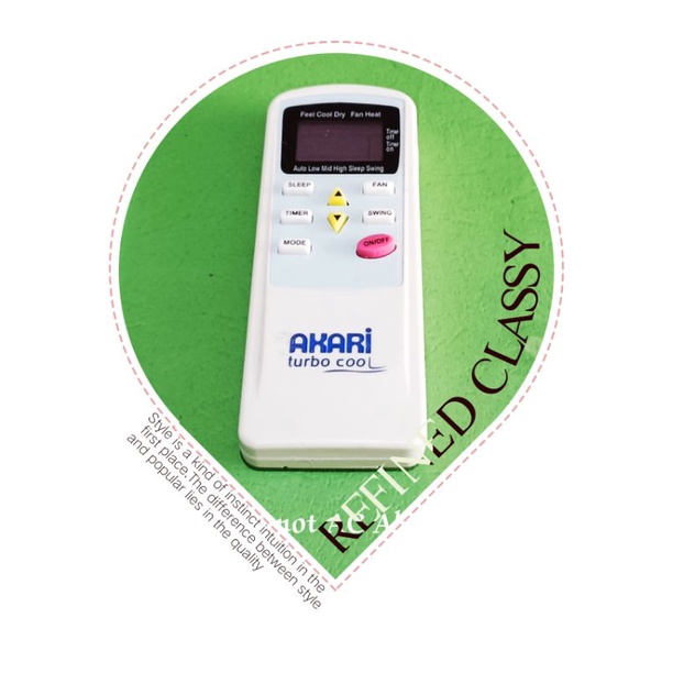 Jual Remot AC Akari Turbo Cool | Shopee Indonesia