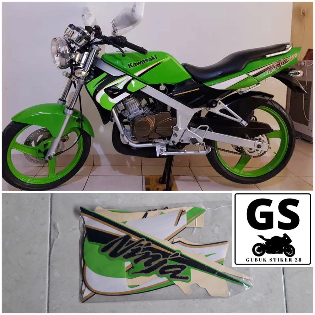 Jual STRIPING STIKER LIS BOD MOTOR KAWASAKI NINJA R TAHUN 2003-2004 ...