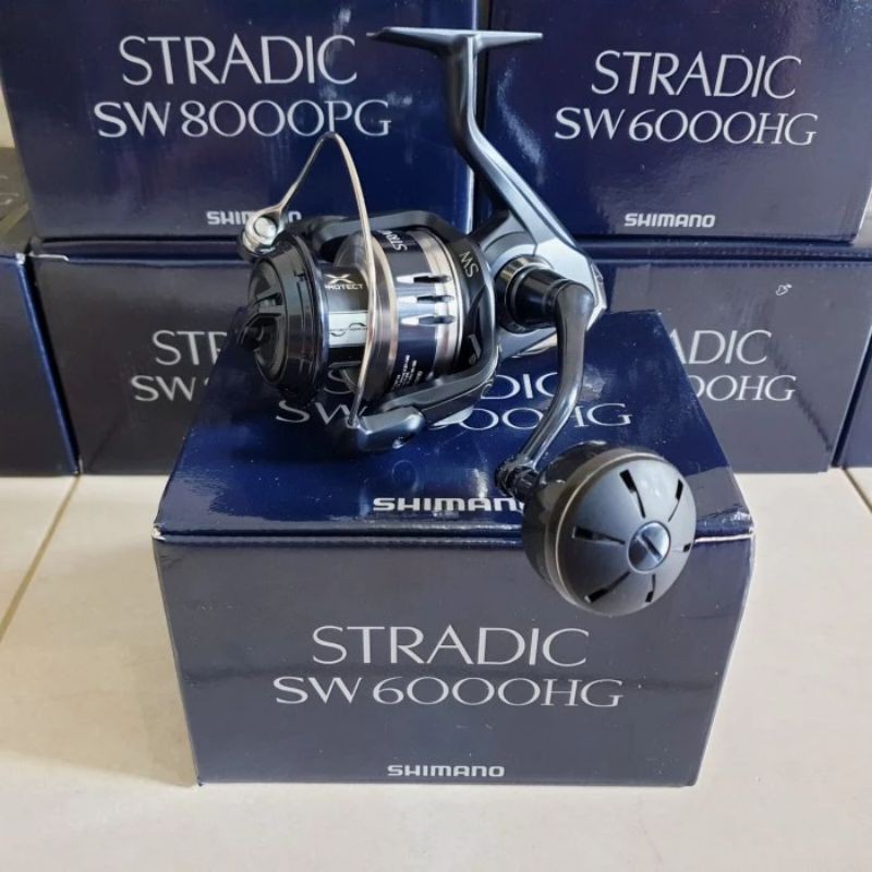 Jual Reel Shimano STRADIC SW 6000HG NEW 2020 TELARIS | Shopee Indonesia