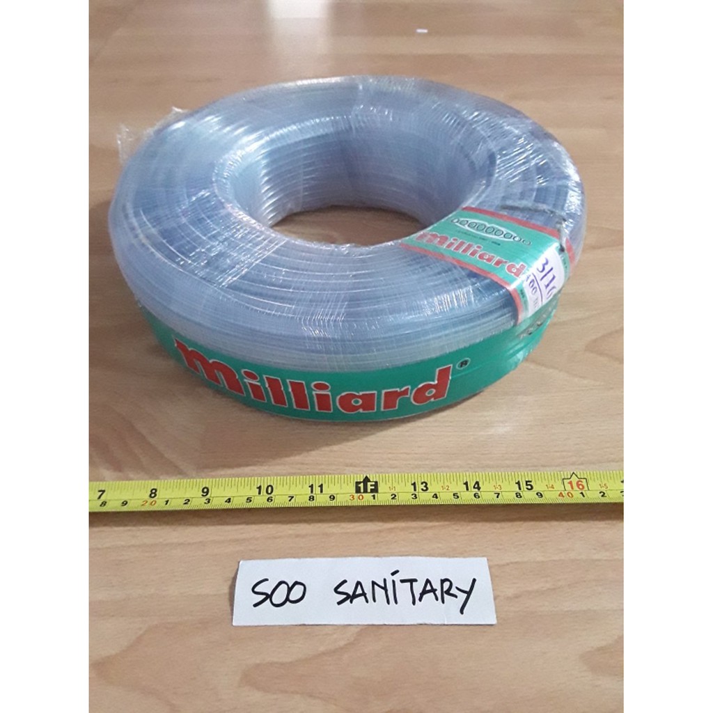 Jual Selang Air Transparan 3/16 Milliard TR 100 Meter | Shopee Indonesia