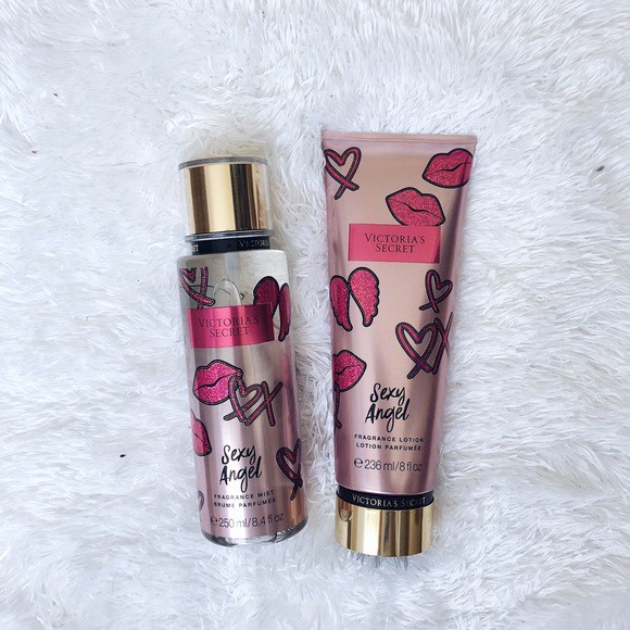 Jual Victoria's Secret Sexy Angel Set ( Body Mist + Body Lotion ...