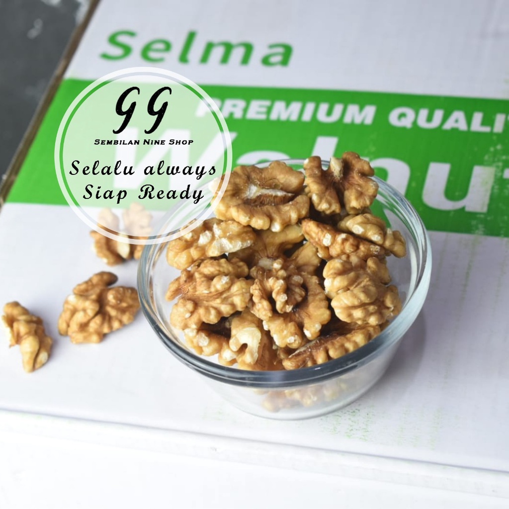 Jual SELMA WALNUTS 250 GRAM Premium Quality Kacang Walnut Mentah Raw ...