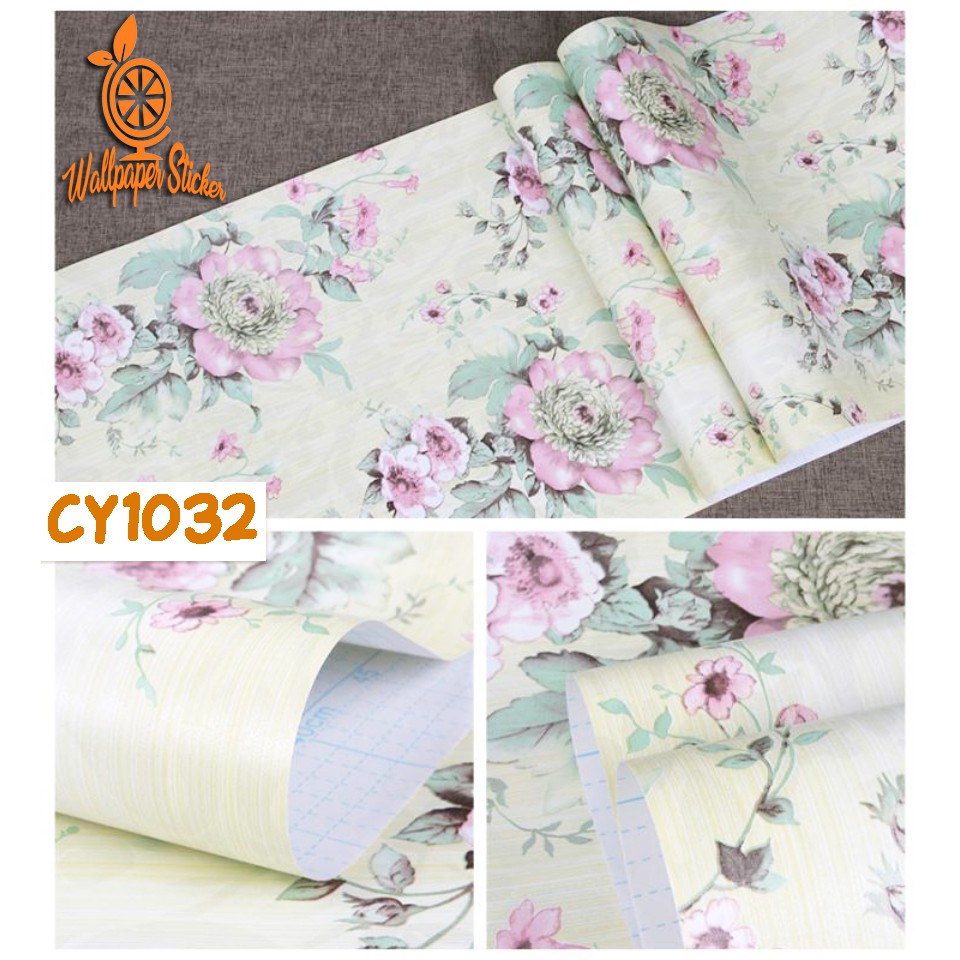 Jual Wallpaper Stiker Kamar Tidur Aesthetic Wallpaper Dinding Motif ...