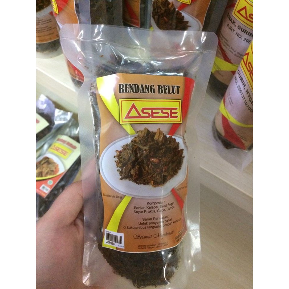 Jual Rendang Belut Asese | Shopee Indonesia