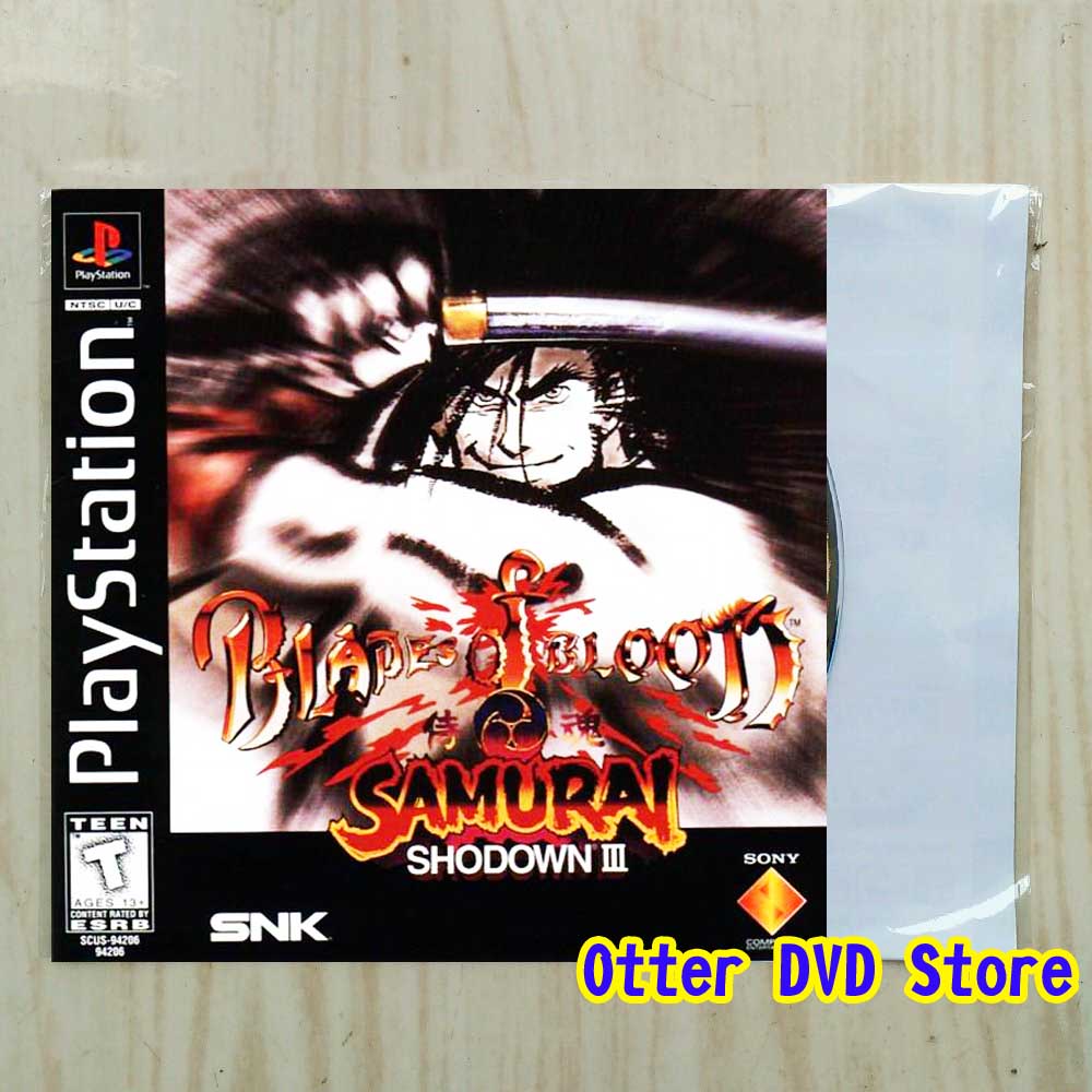 Jual Kaset CD Game Ps1 Ps 1 Samurai Shodown 3 - Blades of Blood ...