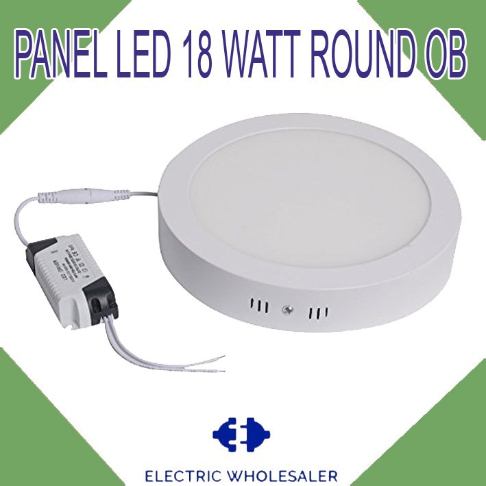 Jual PANEL LED 18 WATT ROUND OB | Shopee Indonesia