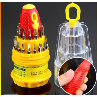 Jual Obeng Set Multi 31 in 1 untuk Handphone HP, Laptop, Komputer ...