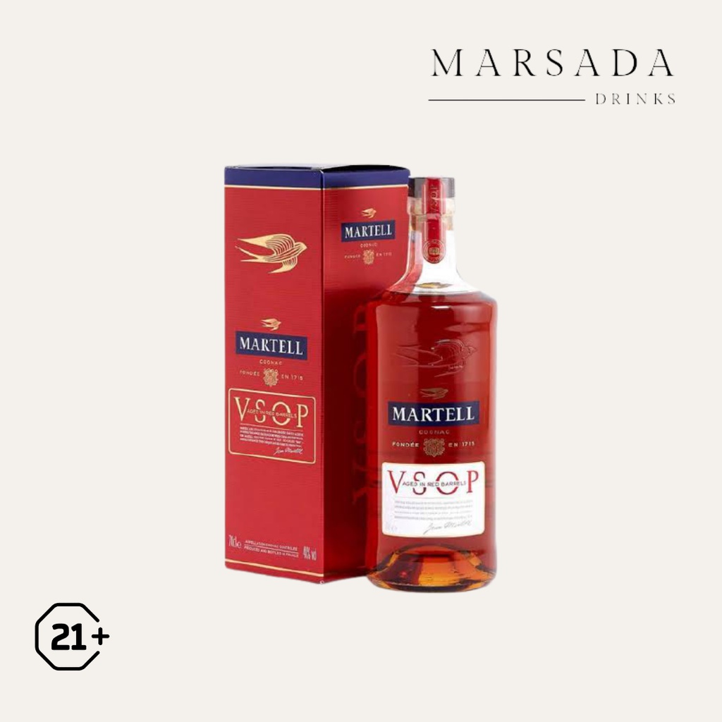 Jual Martell VSOP Red Barrel Cognag 700ml | Shopee Indonesia