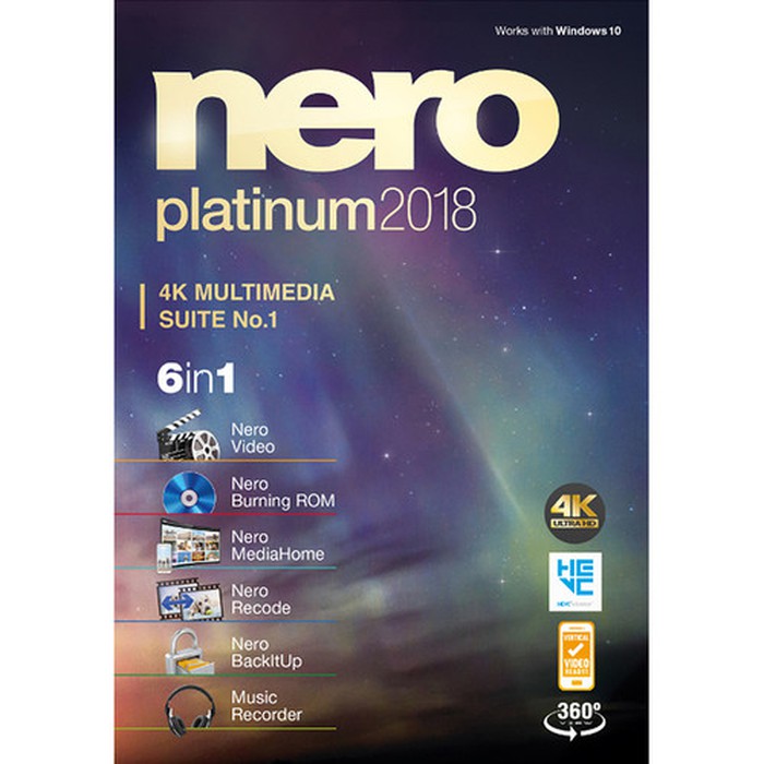 Jual Program Aplikasi Software Nero Platinum 2018 Suite Versi 19.0. ...