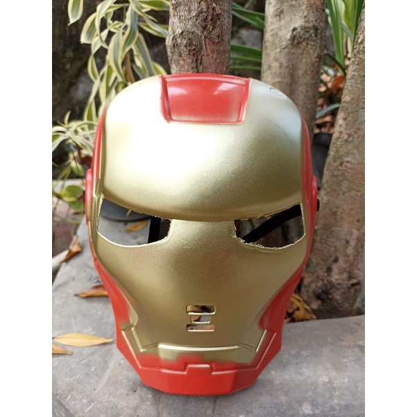 Jual Topeng Iron Man / Mainan Topeng Iron Man | Shopee Indonesia