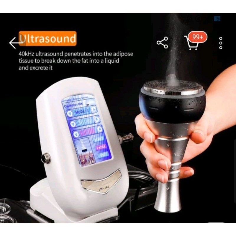Jual 3 in 1 40k Blasting Fat RF Multipolar Slimming | Shopee Indonesia