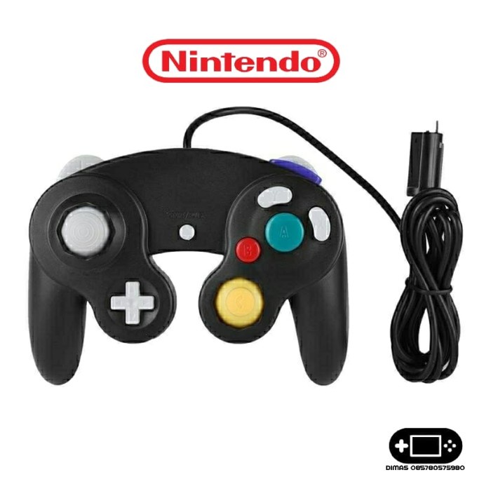 Jual Stik Nintendo Gamecube Controller Nintendo GC Dan Wii | Shopee ...