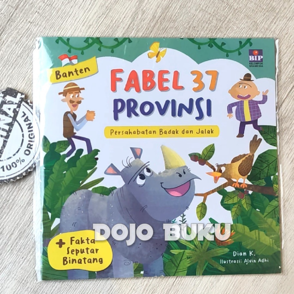 Jual Buku Fabel 37 Provinsi - Banten: Persahabatan Badak dan Jalak by ... Jual Buku Fabel 37 Provinsi - Banten: Persahabatan Badak dan Jalak by ...