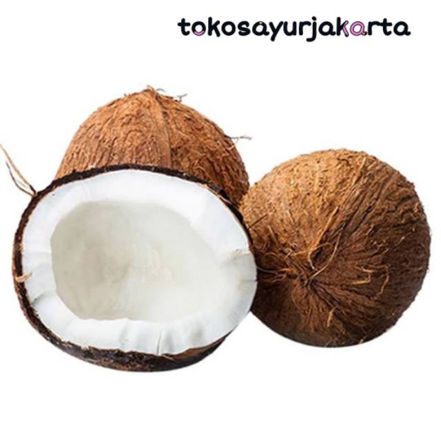Jual Kelapa Utuh / Kelapa Parut / Santan Kelapa - 1 Butir | Shopee ...