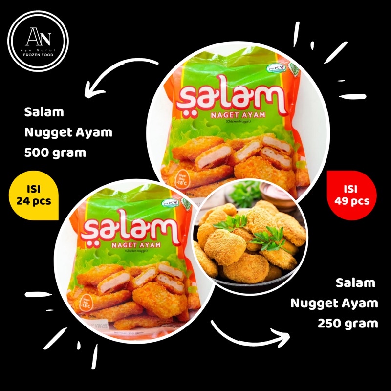 Jual Nugget Ayam Salam ukuran 500gram | Shopee Indonesia
