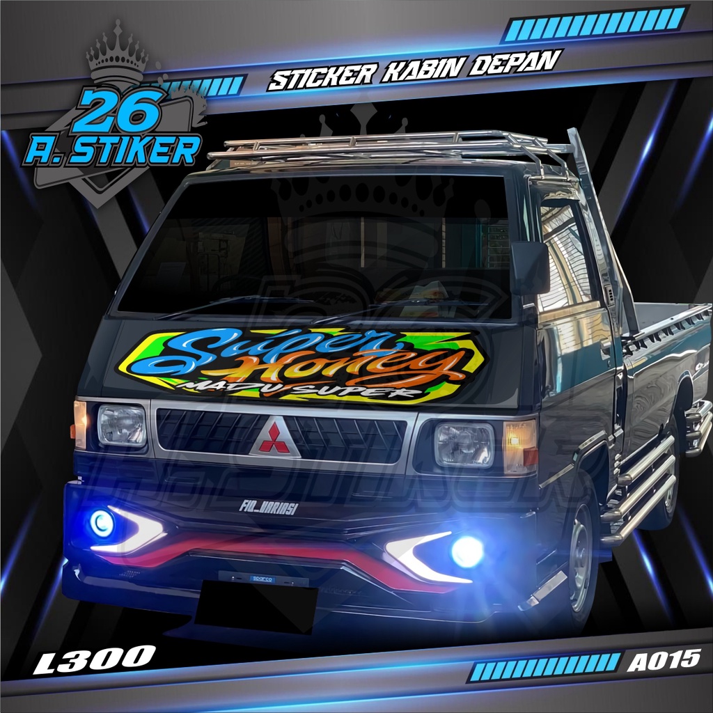 Jual Stiker Decal Kabin Depan SUPER HONEY MADU SUPER All Pick Up Pick ...