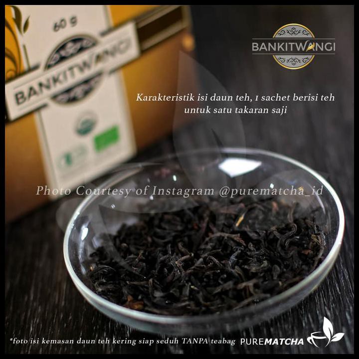 Jual Bankit Wangi - Blacktea Organic Sachet 5Gr Teh Hitam Organik Indonesia | Shopee Indonesia