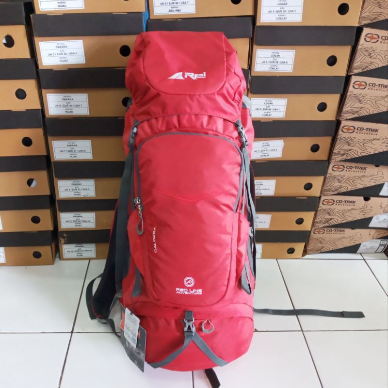Jual Tas Carrier Rei Caldera 60L Tas Gunung Rei Original | Shopee Indonesia