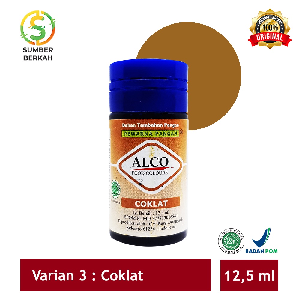 Jual Pewarna Makanan Kue ALCO 12,5 ml | Shopee Indonesia