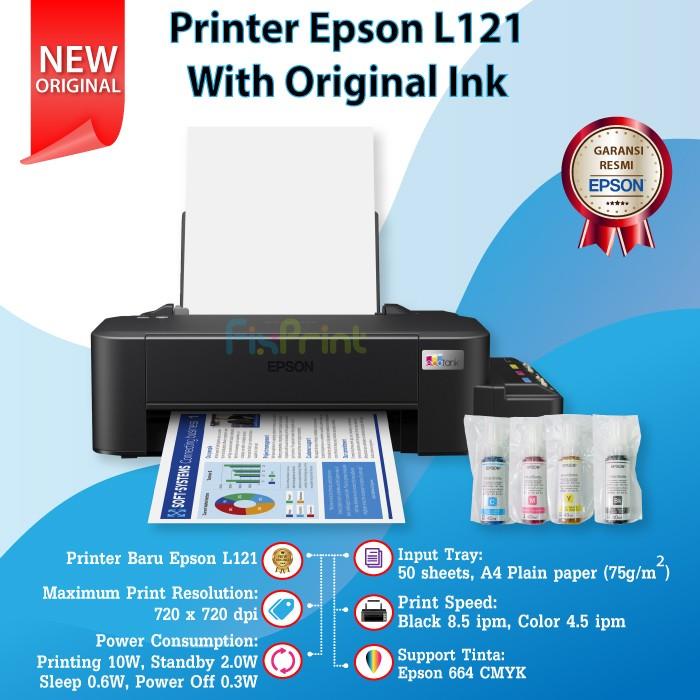 Jual Printer Epson L120 Ink Tank Printer Epson L120 L 120 l120 Infus ...