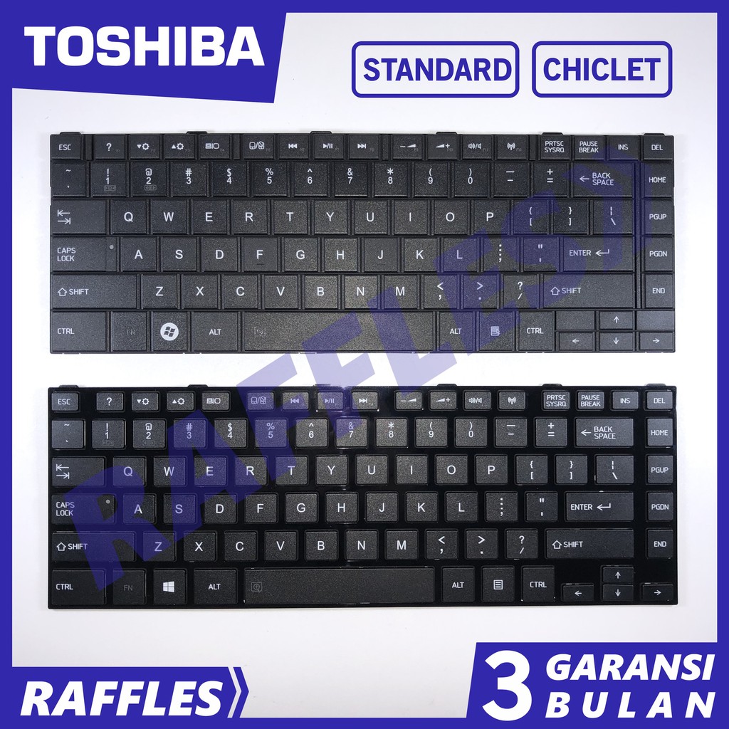 Jual Keyboard Toshiba Satellite C800 C840 L800 L830 L835 L840 L845 ...