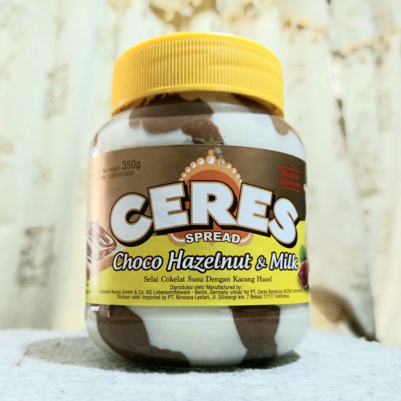 Jual Ceres Spread Choco Hazelnut & Milk Selai Roti | Bukan nutella ...