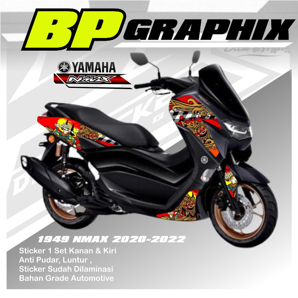 Jual 1949 Sticker Striping Motor YAMAHA NMAX NEW 2020-2022 List Variasi ...