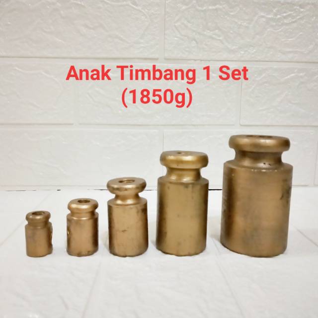 Jual Anak Timbangan / Bandul / Timbel / Batu Timbang 1850g | Shopee ...
