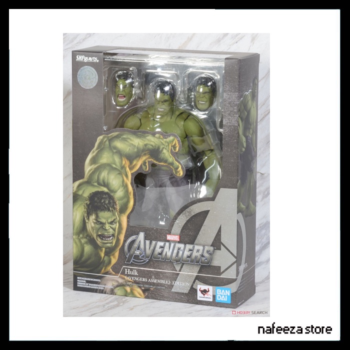 Jual SHF HULK AVENGERS ASSEMBL EDITION | Shopee Indonesia