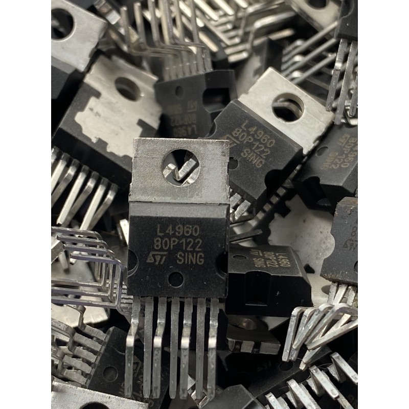 Jual ic L4960 power switching regulator 2.5A original ST SINGAPORE ...