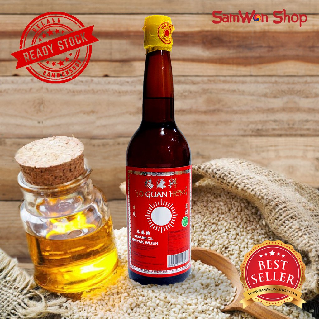 Jual YO GUAN HENG MINYAK WIJEN LOKAL 600 ML - LOCAL SESAME OIL | Shopee ...