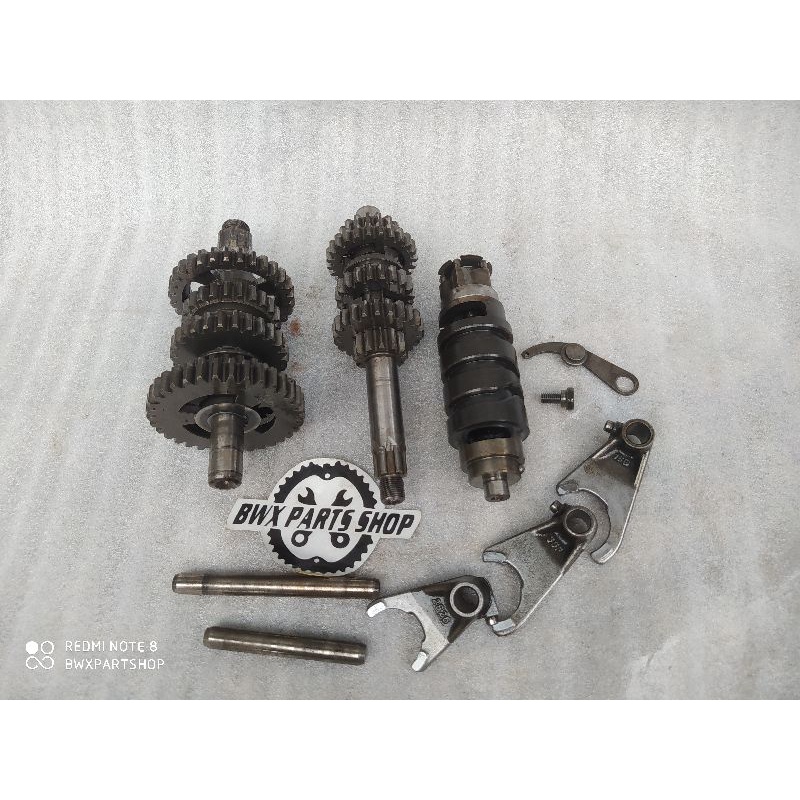 Jual Gearbox set RX KING ORSINIL Copotan Bawaan Motor / Tranmision Gigi ...