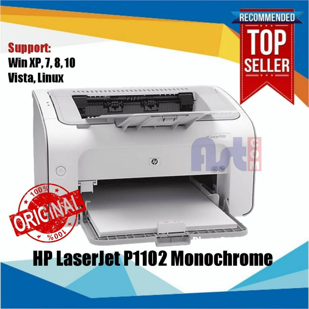 Jual Printer HP Laserjet P1102 Monocrome [Hitam Putih] | Shopee Indonesia